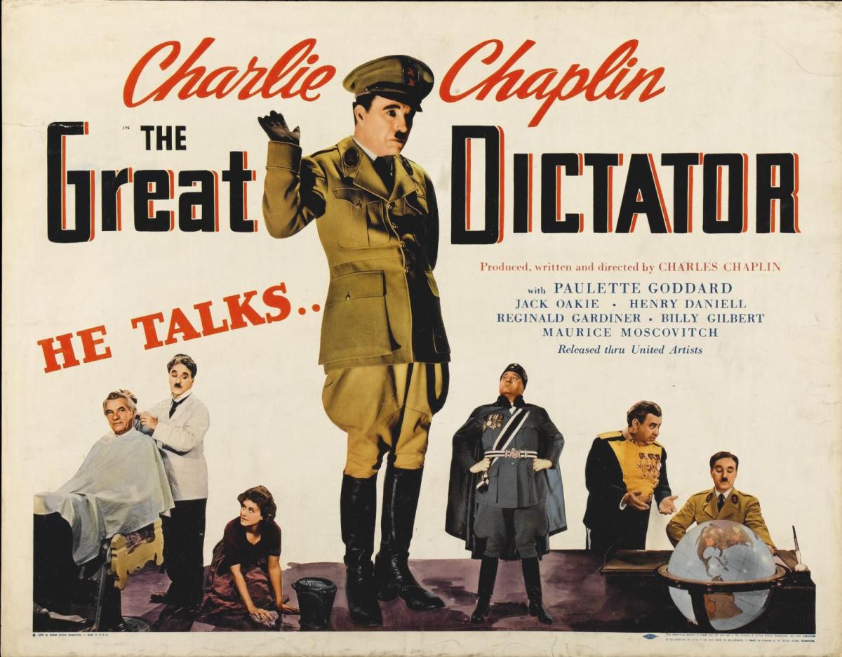 The Great Dictator (1940) – Charles Chaplin (Darrell Ron Tuffs) – A ...